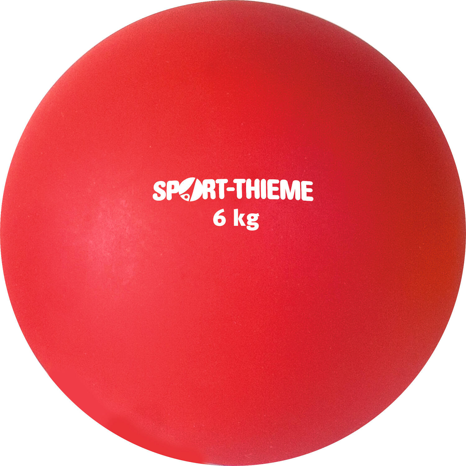 Training Shot Put Plastic 6 kg, red ø 140 mm Leichtathletik Unisex ...