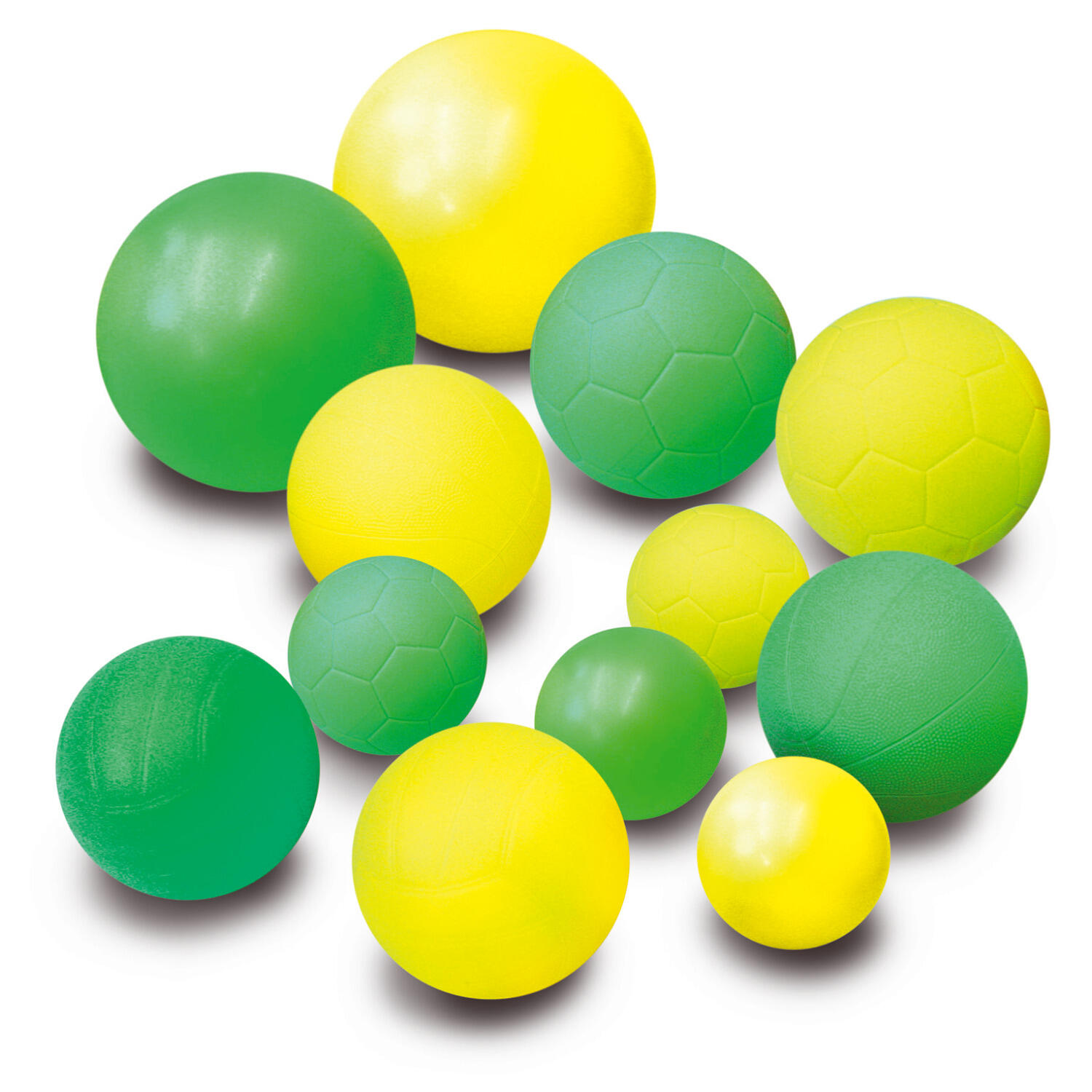 Exercise Ball Colibri Supersoft Yellow Gymnastik / Schwedische ...