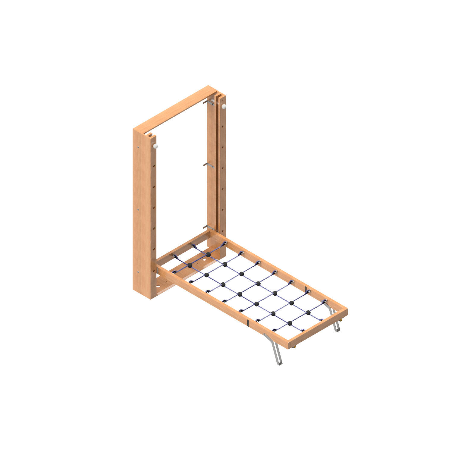 Folding Gymnastics Wall TuWa Climbing Net Incline Without fall ...