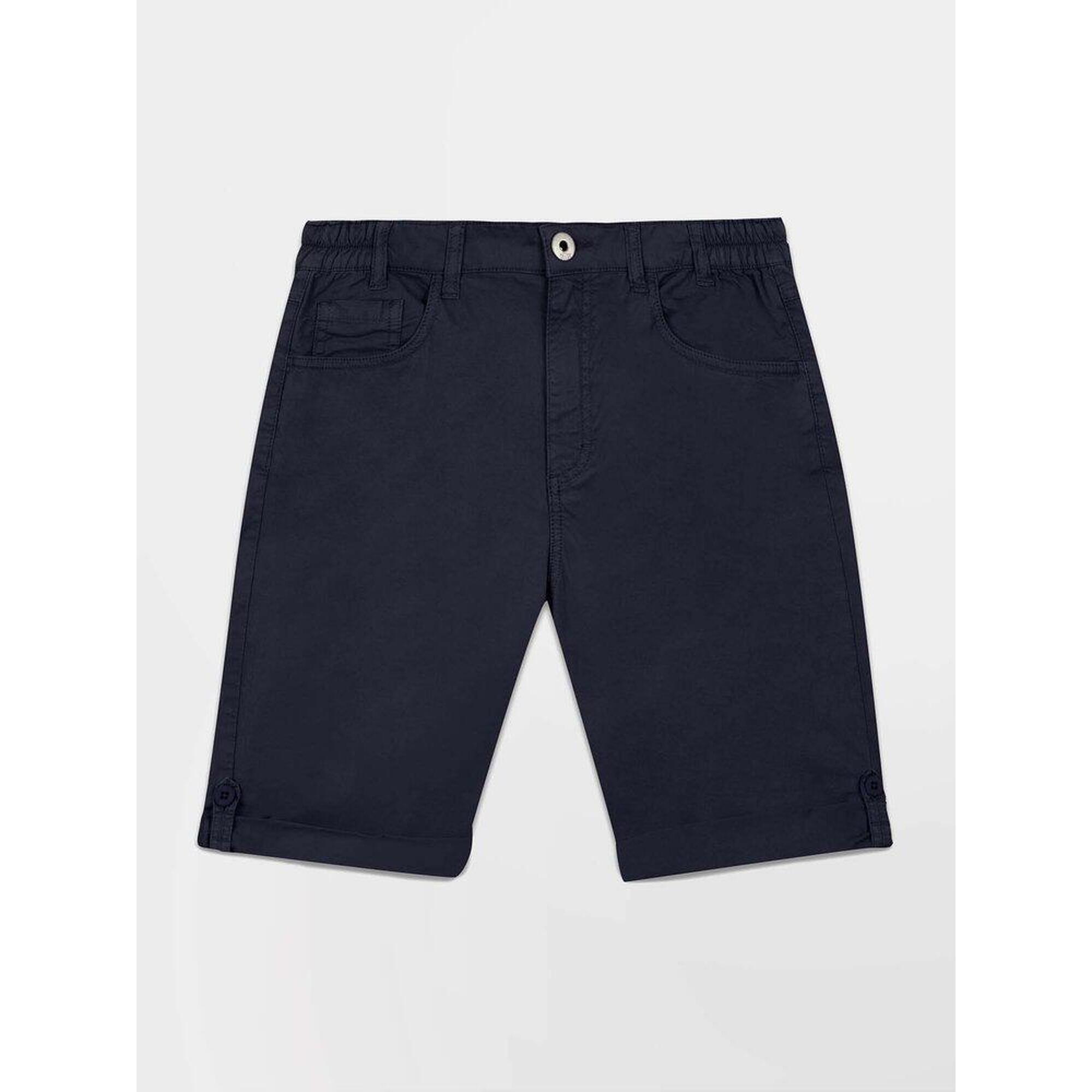 Bermuda femme SANTAMID Recif, ceinture semi-élastiquée avec passants ...