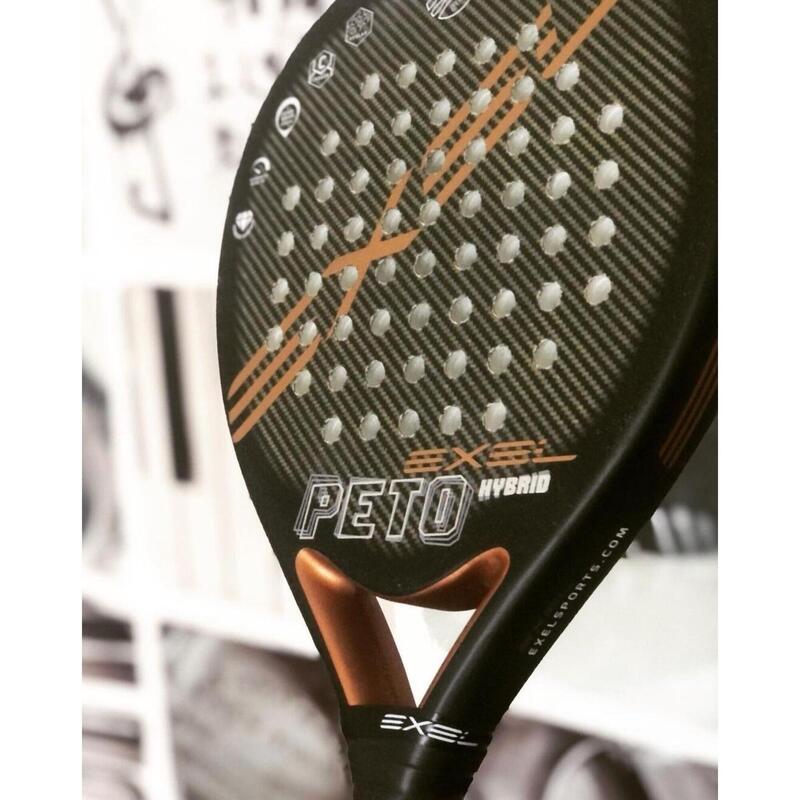 PETO HYBRID Padel-Schläger EXEL - DECATHLON