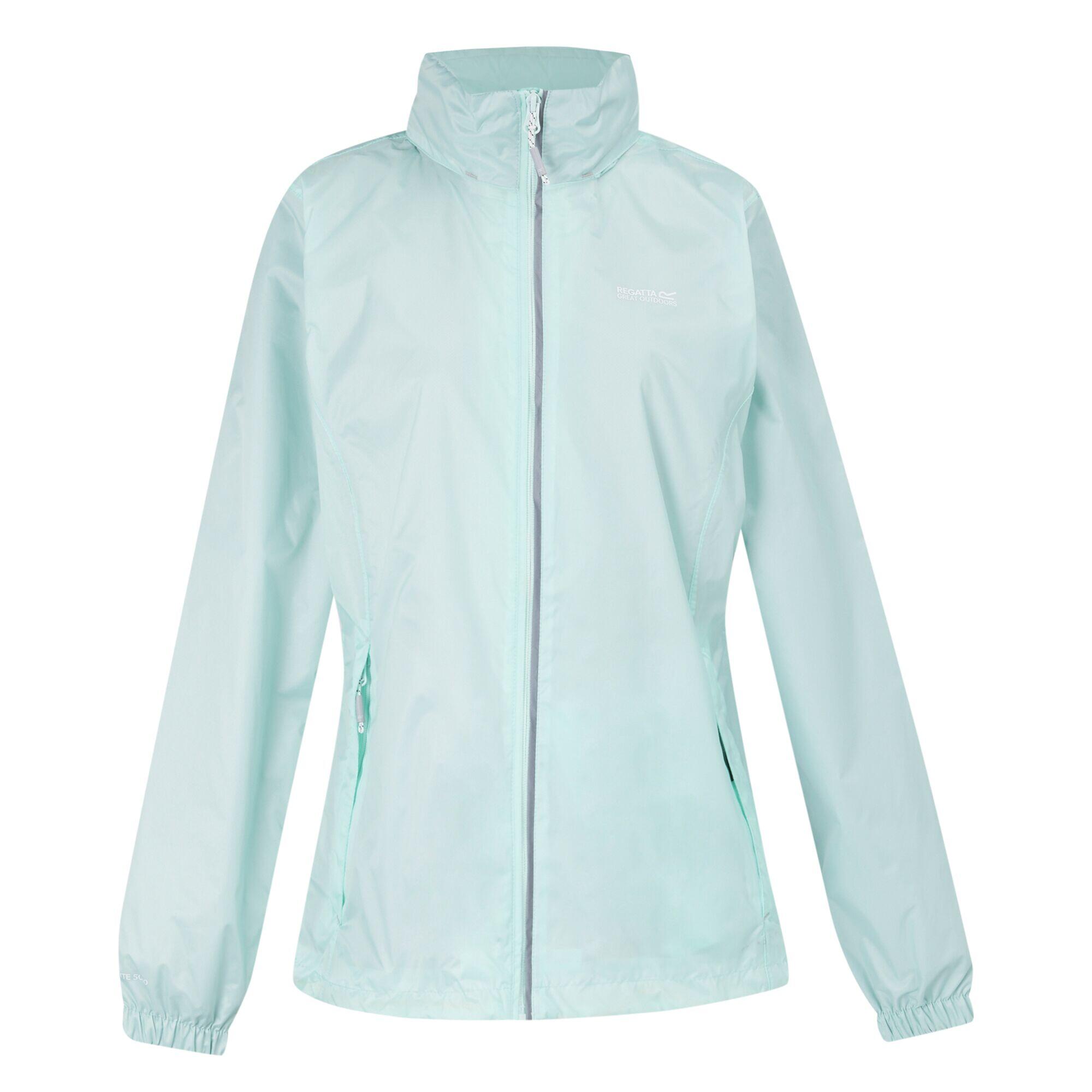 Womens/Ladies Corinne IV Waterproof Jacket (Bleached Aqua) REGATTA ...