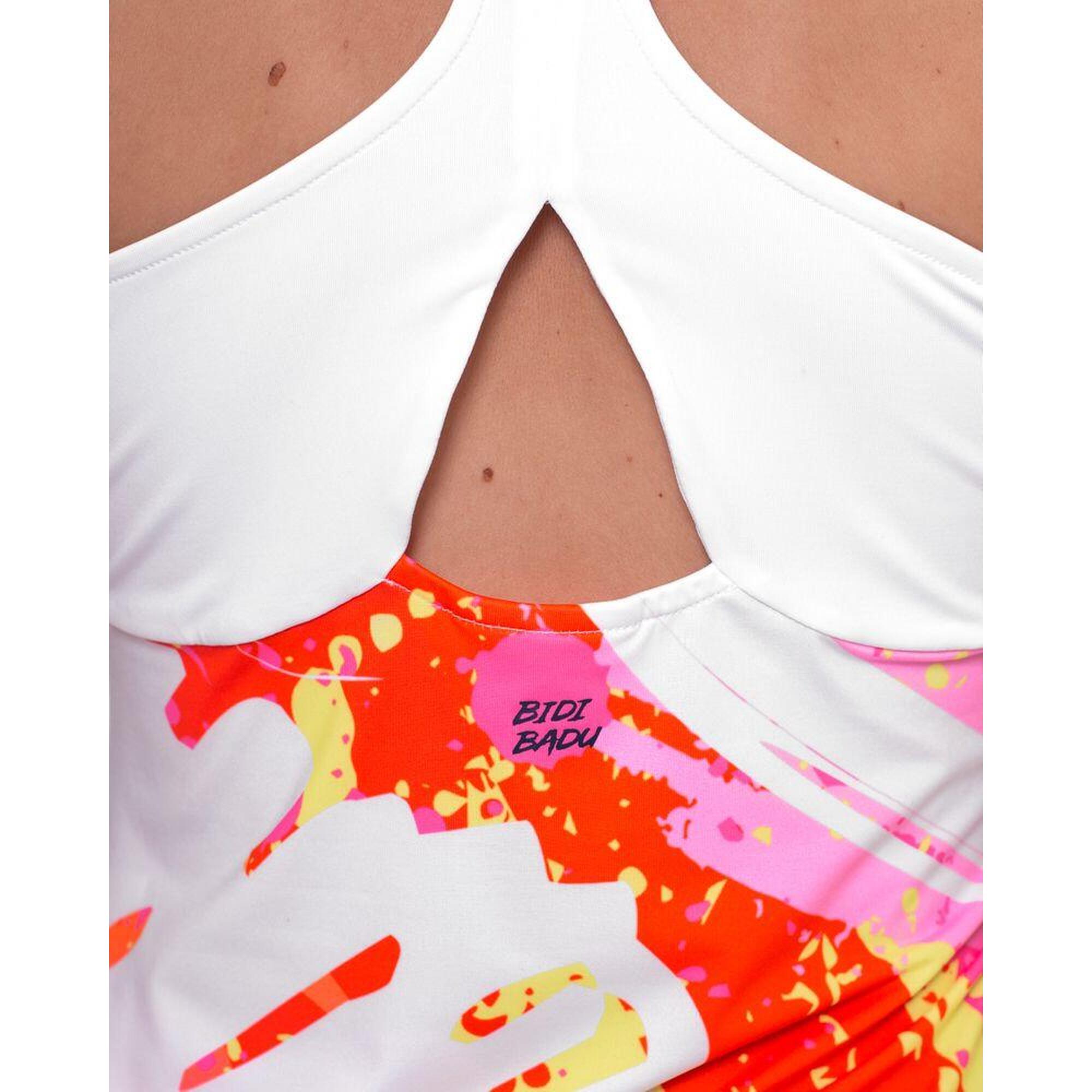 Camiseta Bidi Badu Tirantes Wild Arts Blanco Mix Mujer - - XS BIDI BADU ...