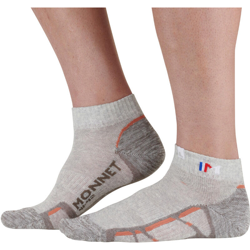CHAUSSETTE BASSE LIN COTON MONNET | Decathlon