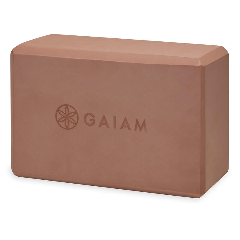 Kostka do jogi Gaiam Essentials - Miękka Pianka GAIAM | Decathlon