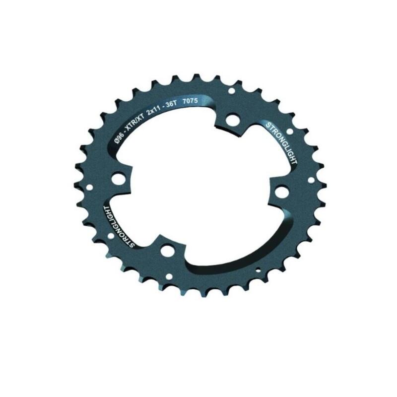 Plateau Shimano XT/SLX FC-M8000/FC-M7000 Zicral 11V 36T (36x26) Pas 96 Noir STRONGLIGHT | Decathlon