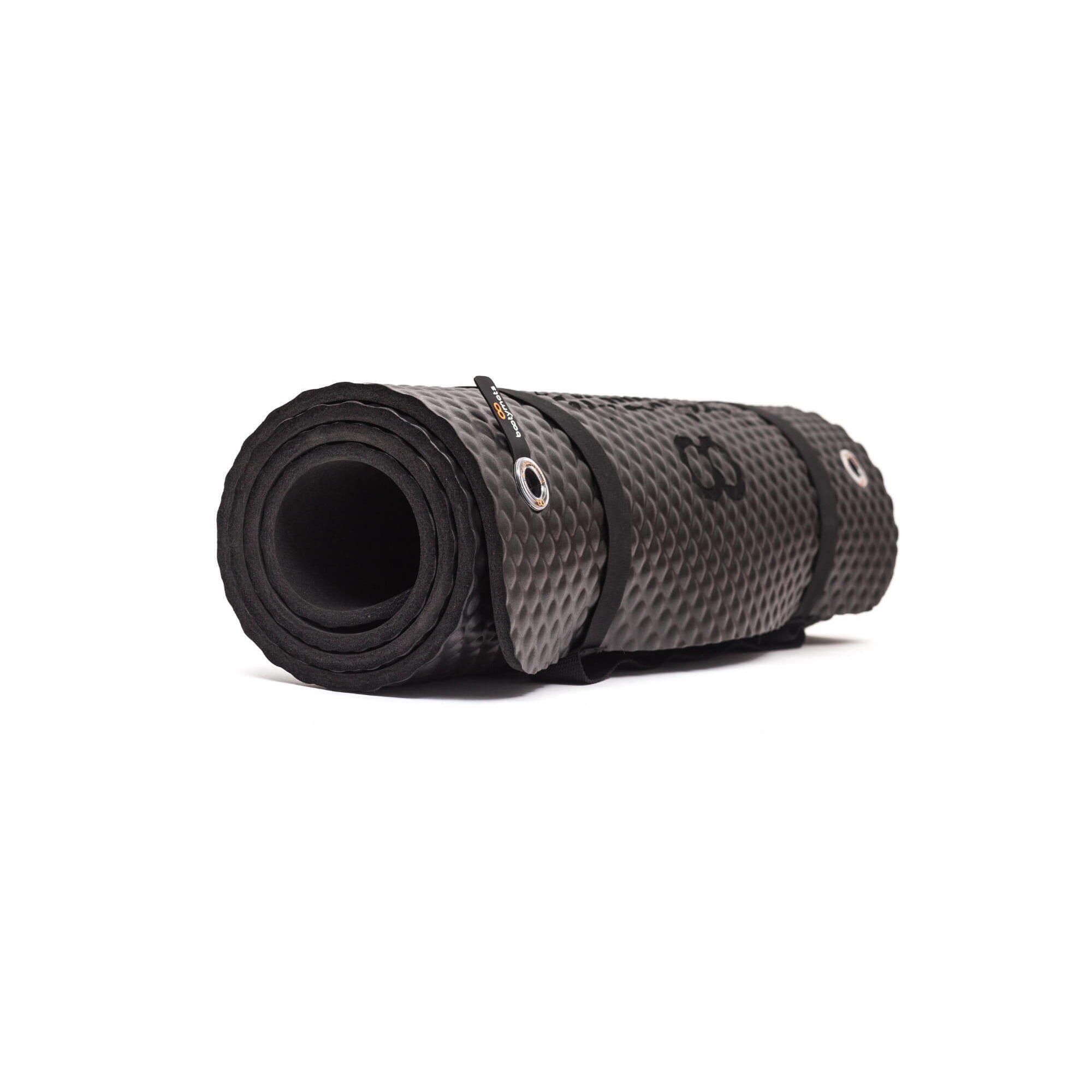 Materassini di grandi dimensioni per Pilates. Misure: 180x60 cm. Nero ...