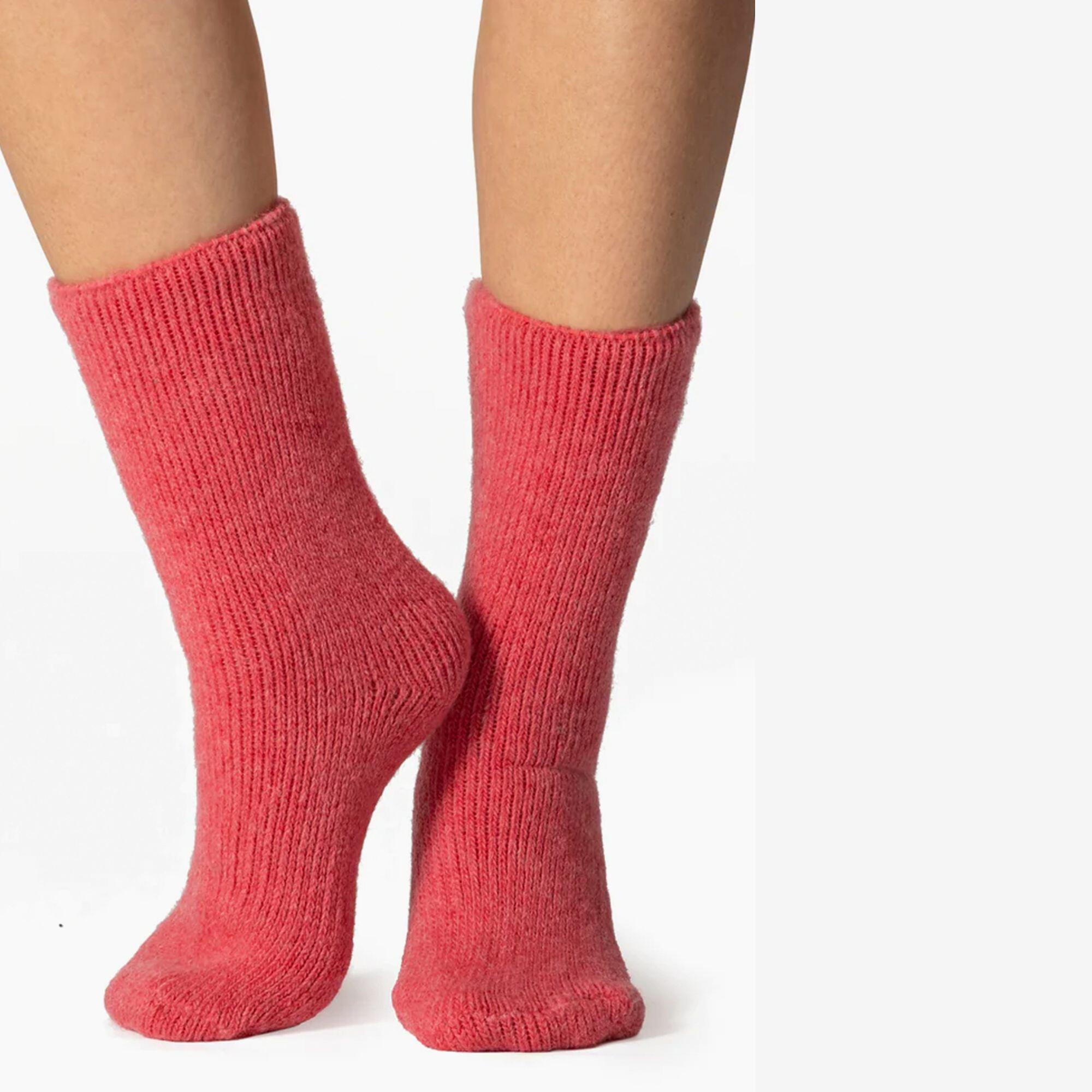 Ladies Winter Warm 2.7 TOG Wool Rich Thermal Socks HEAT HOLDERS | Decathlon
