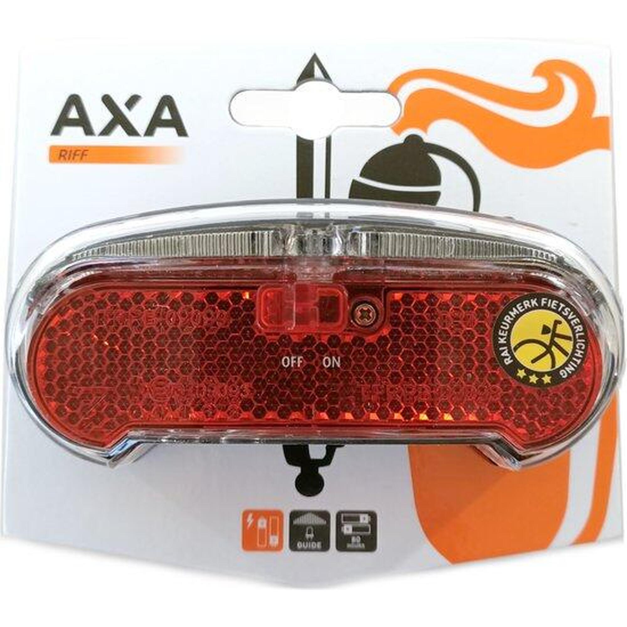 Riff Battery - Feu Arrière de Vélo - Feu de Vélo LED sur Batterie - 50 ...