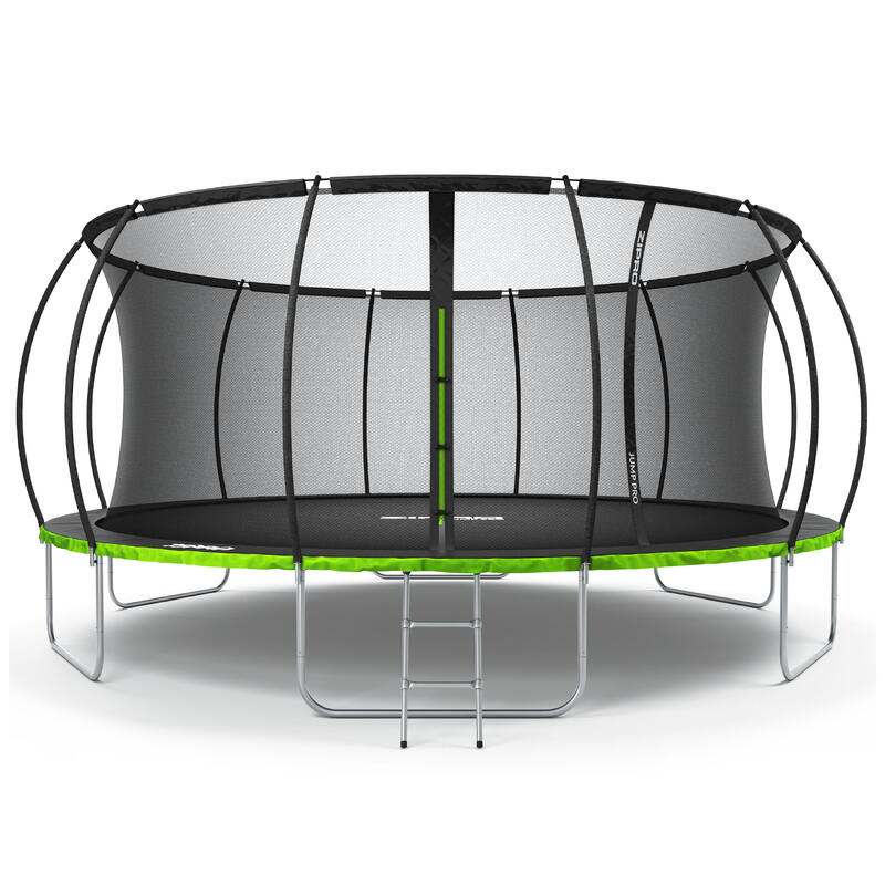 Trampolina ogrodowa Zipro Jump Pro Premium z siatką wewnętrzną 16FT ...
