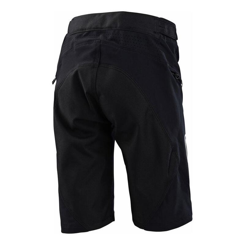 Shorts VTT SPRINT légers pour DH et Enduro pour enfant Noir TLD - TROY ...