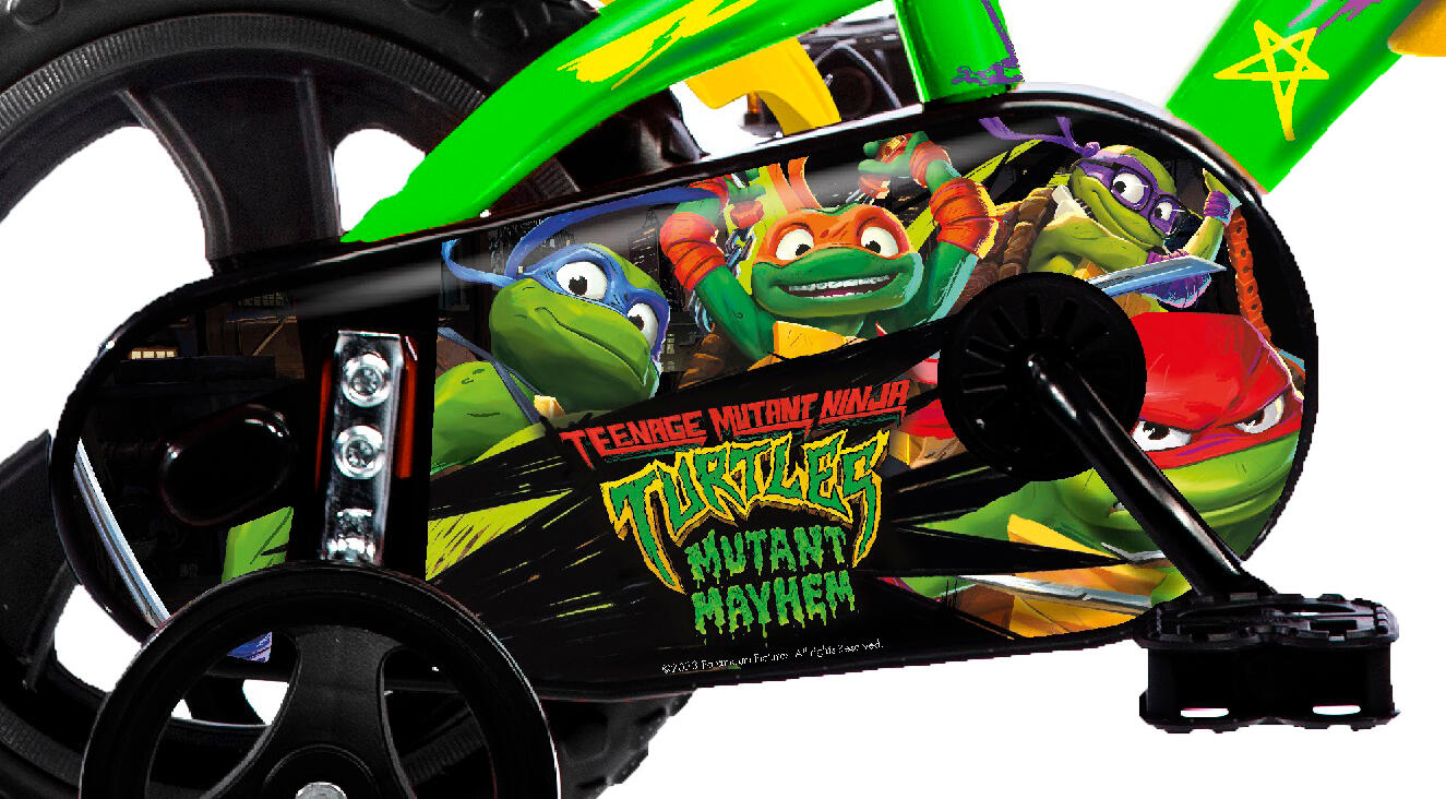 Teenage Mutant Ninja Turtles 12" Bike DINO BIKES | Decathlon