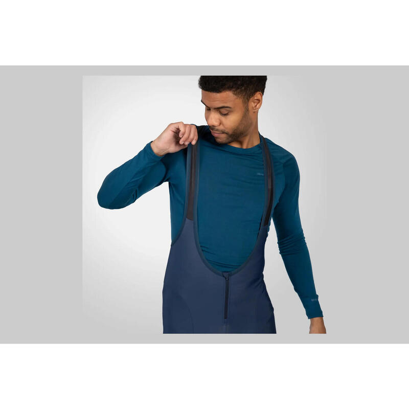 Cuissard long à bretelles Endura FS260-Pro Thermo II - Bleu ENDURA ...