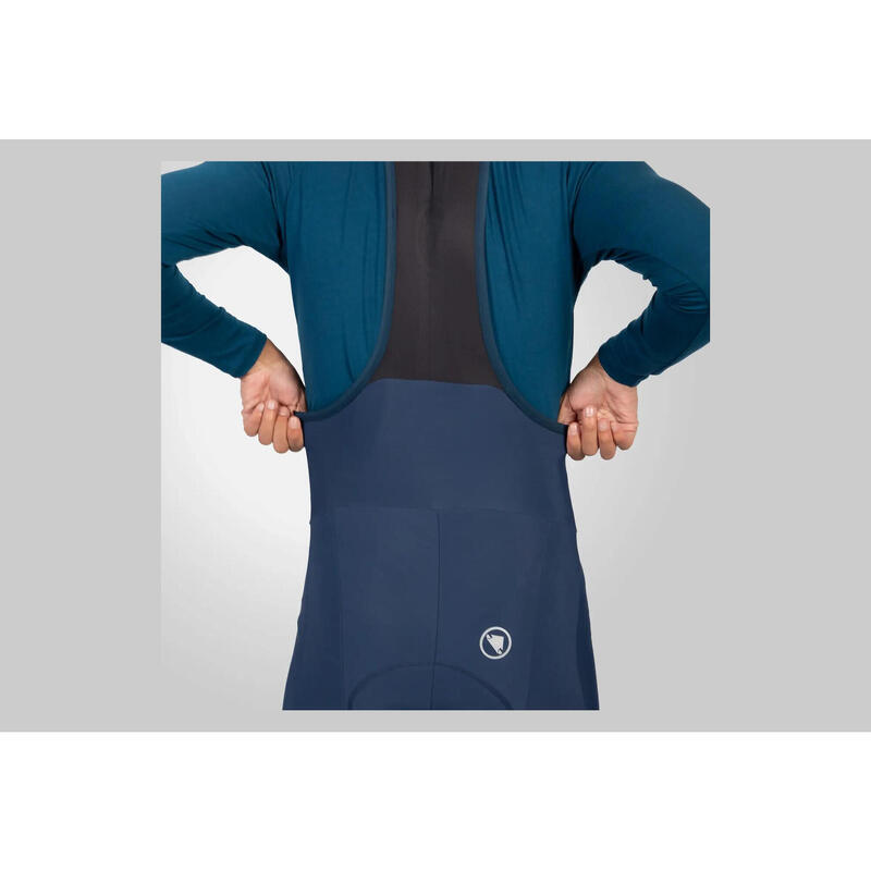 Cuissard long à bretelles Endura FS260-Pro Thermo II - Bleu ENDURA ...
