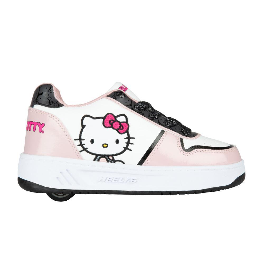 Heelys X Hello Kitty Kama HKC Pink/Black/White Kids Heely Shoe HEELYS ...