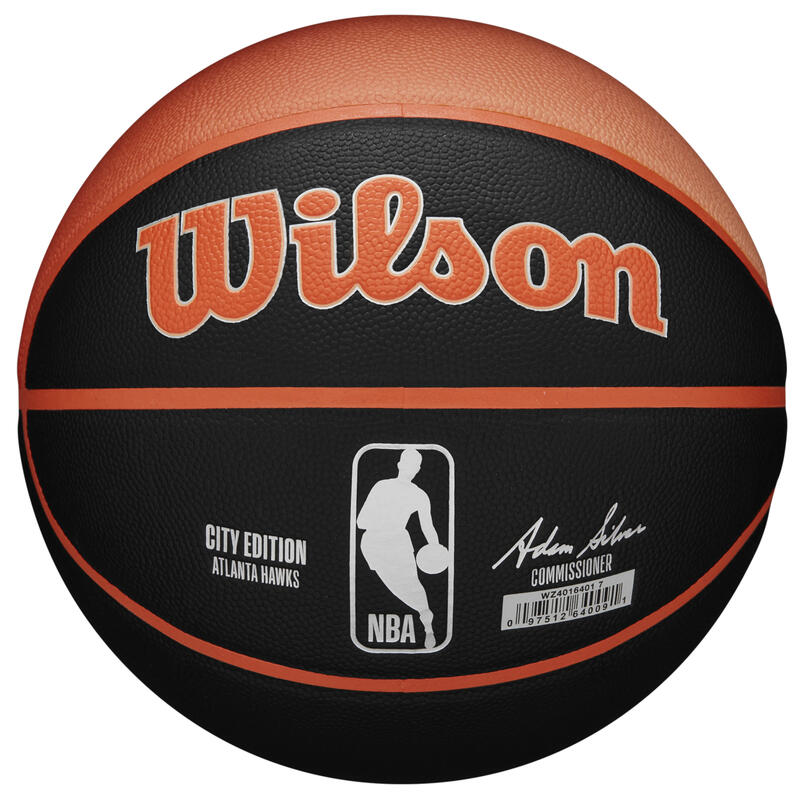 Bola de basquetebol Wilson NBA Team City Collector Atlanta Hawks Ball ...