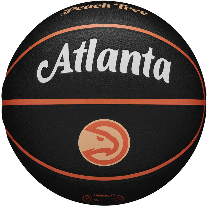 Ballon de basket NBA Team City Collector Atlanta Hawks Ball WILSON ...