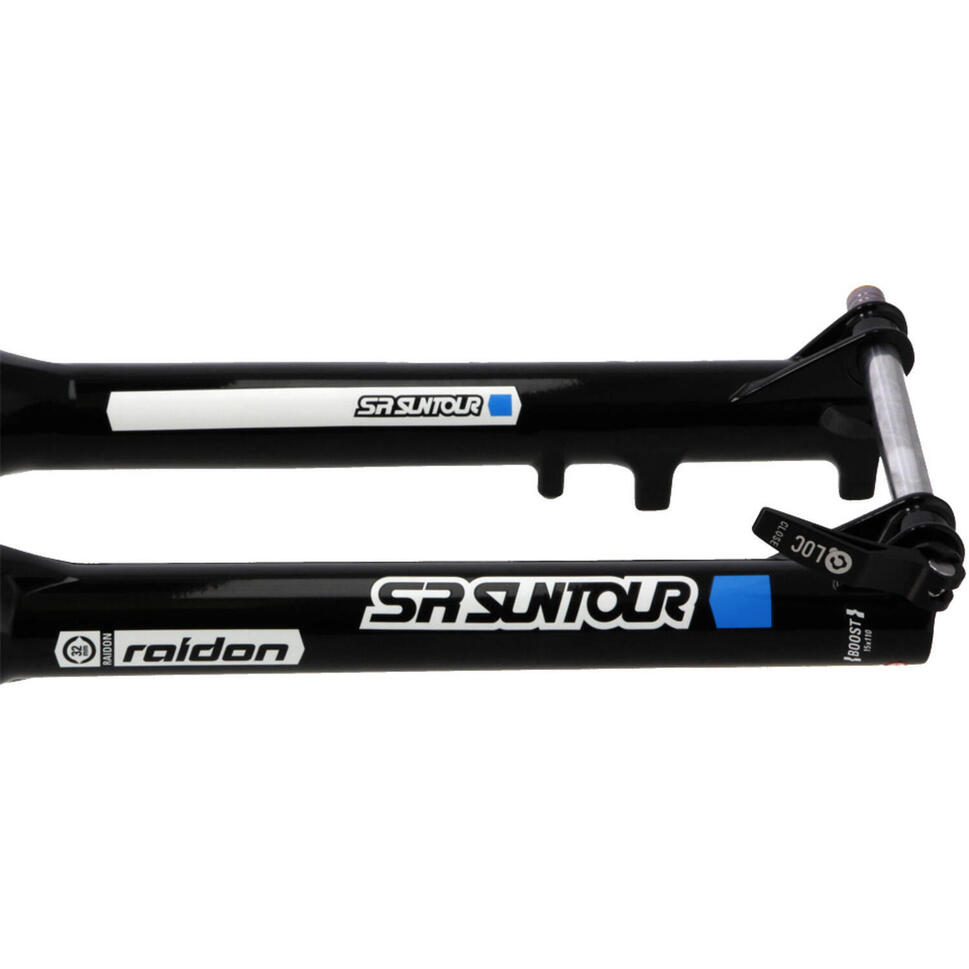 SR SUNTOUR SrSuntour Suntour raidon32 boost voorvork 29" rlr ds glossy zwart | Decathlon