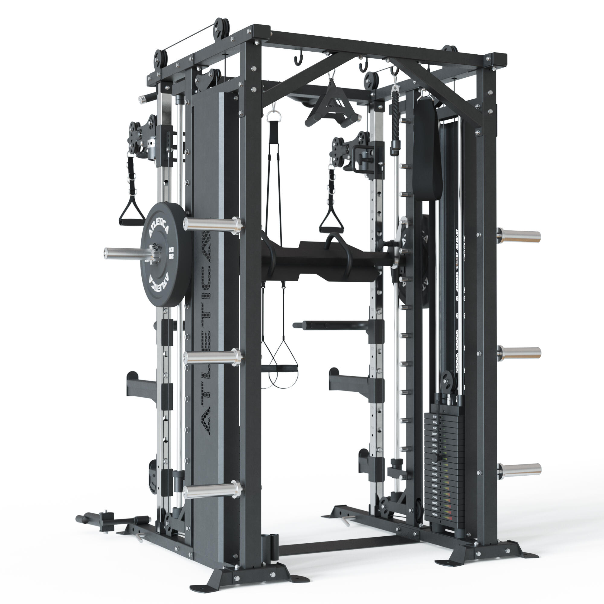 Fortress Multipresse | Smith Maschine & 360° Flex-Cross System ATLETICA ...