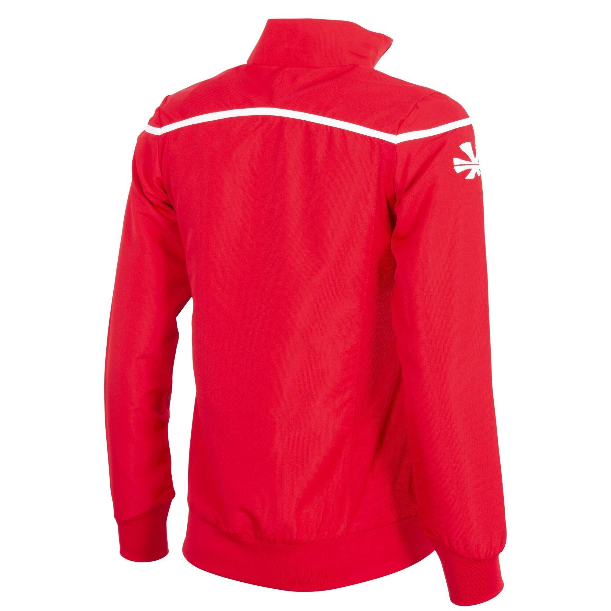 Dames Varsity Jas Rood-Wit REECE | Decathlon