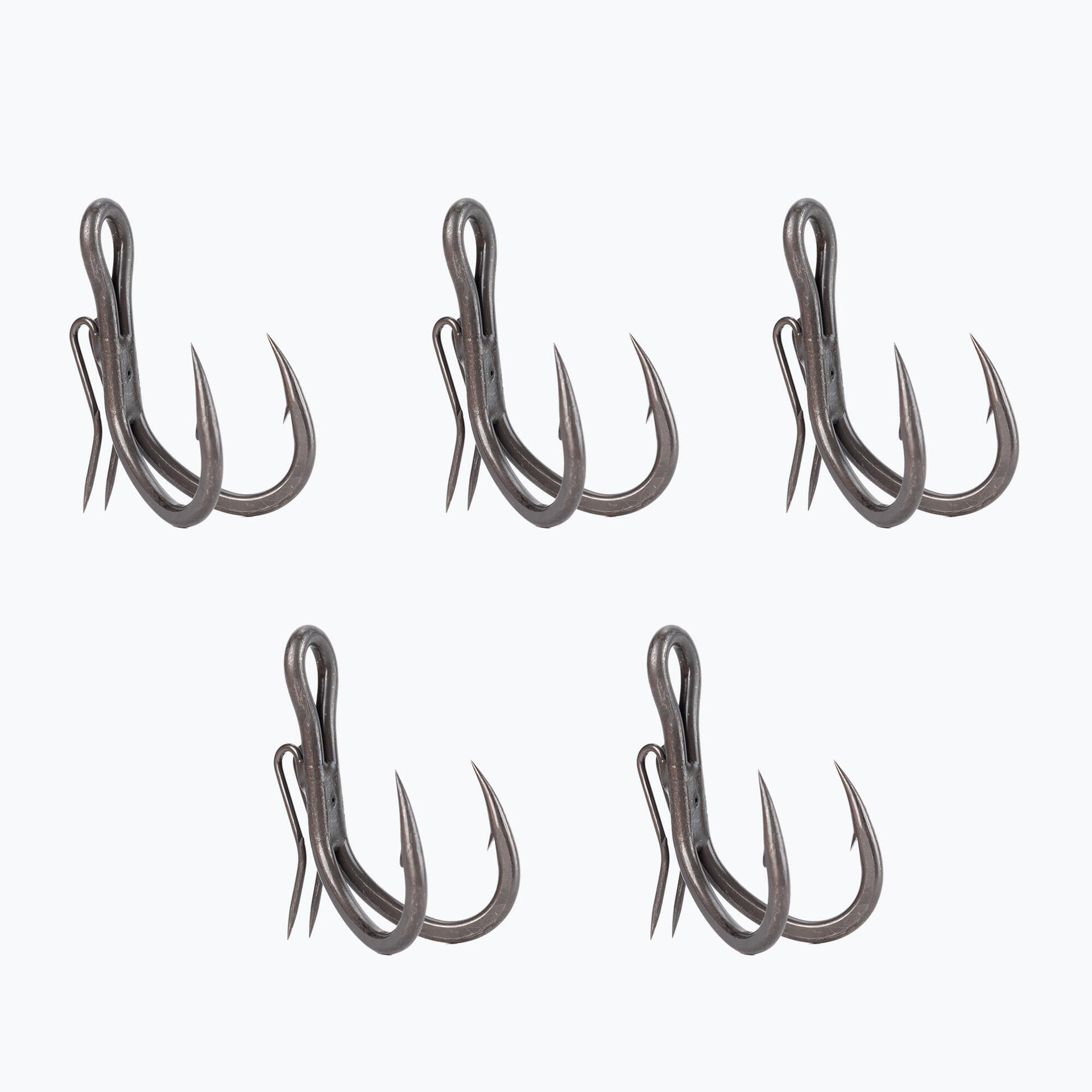 Black Cat Ghost Double Hook DG Coating 5st. Size 4/0 | Decathlon