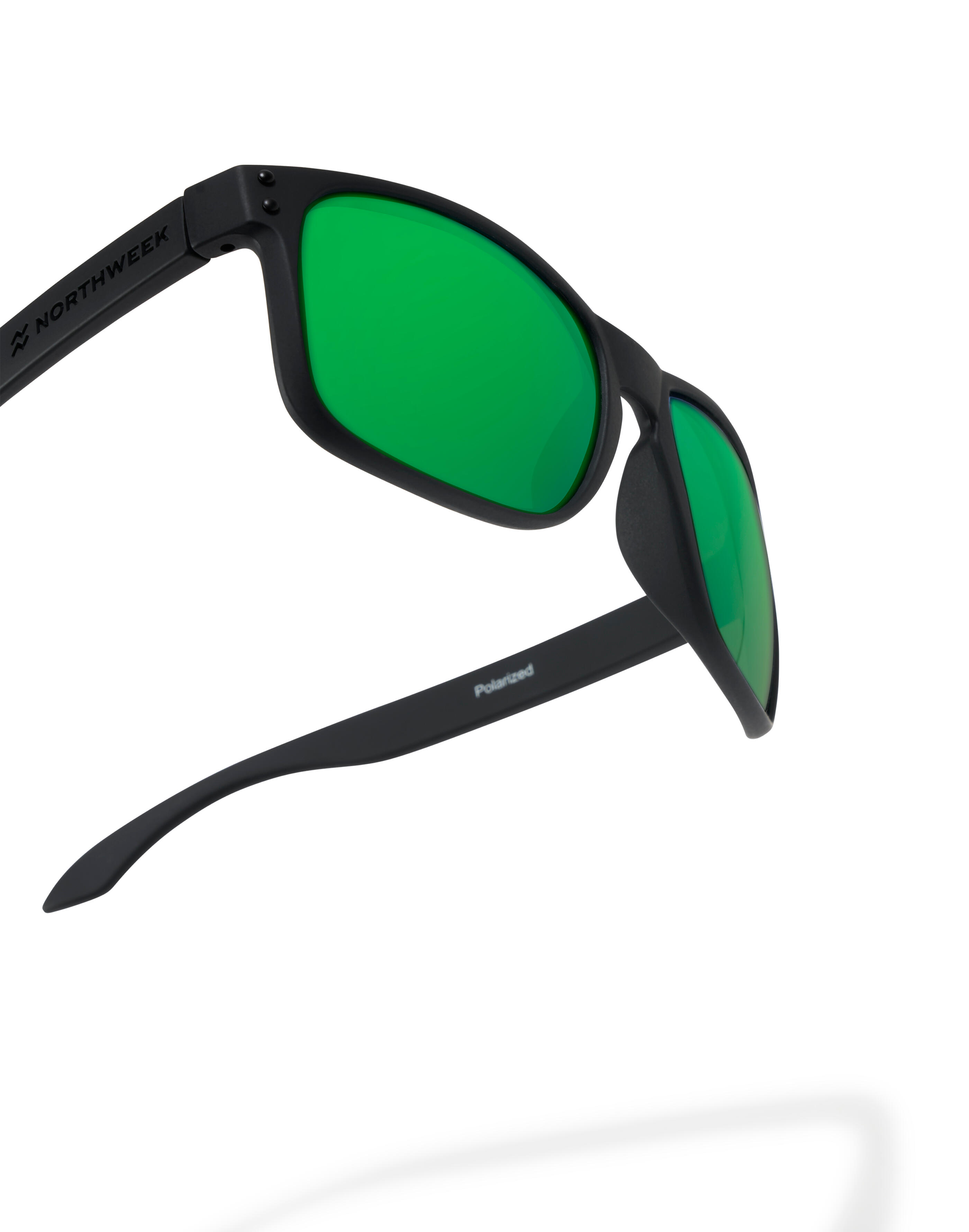 NORTHWEEK - Sunglasses for Men and Women POLARIZED SHINE BLACK RED ...