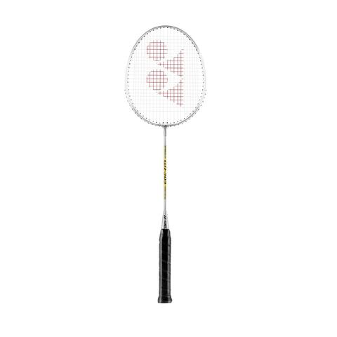 Badminton Racket GR 303 1U (strung,SILVER) Plus Free Player Keychain