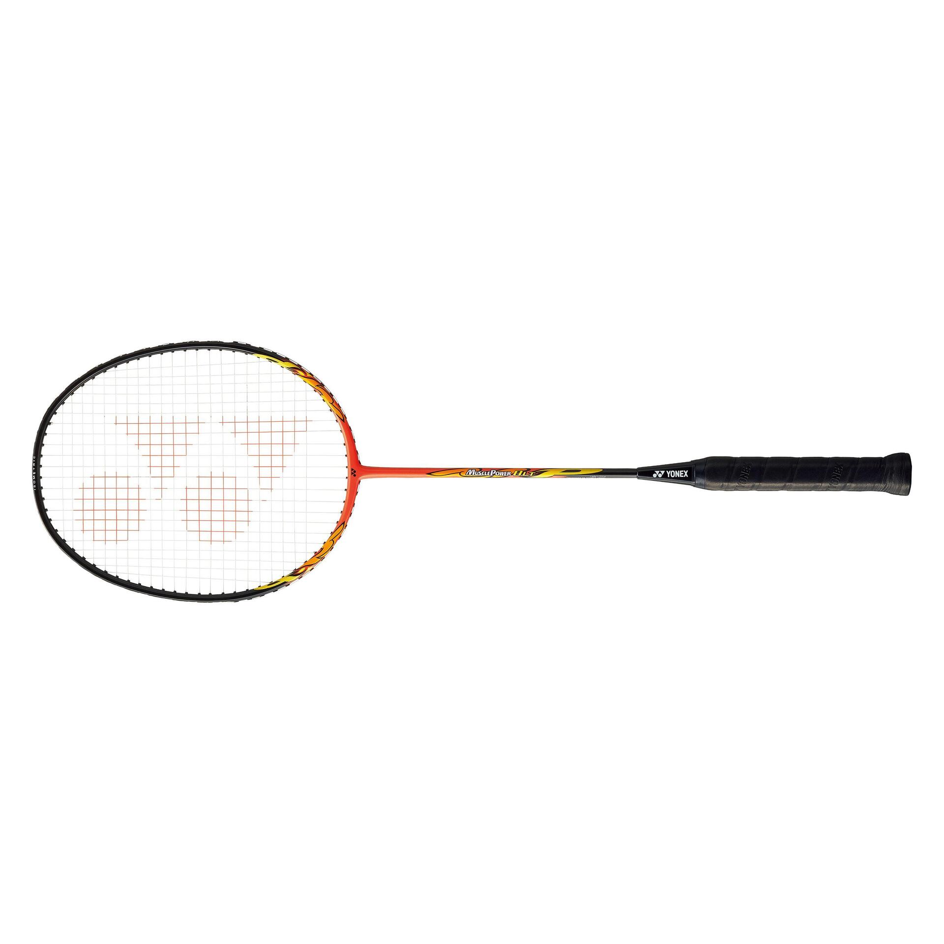 Badminton Racket MUSCLE POWER 8LT ORANGE 3U/5Z (strung)