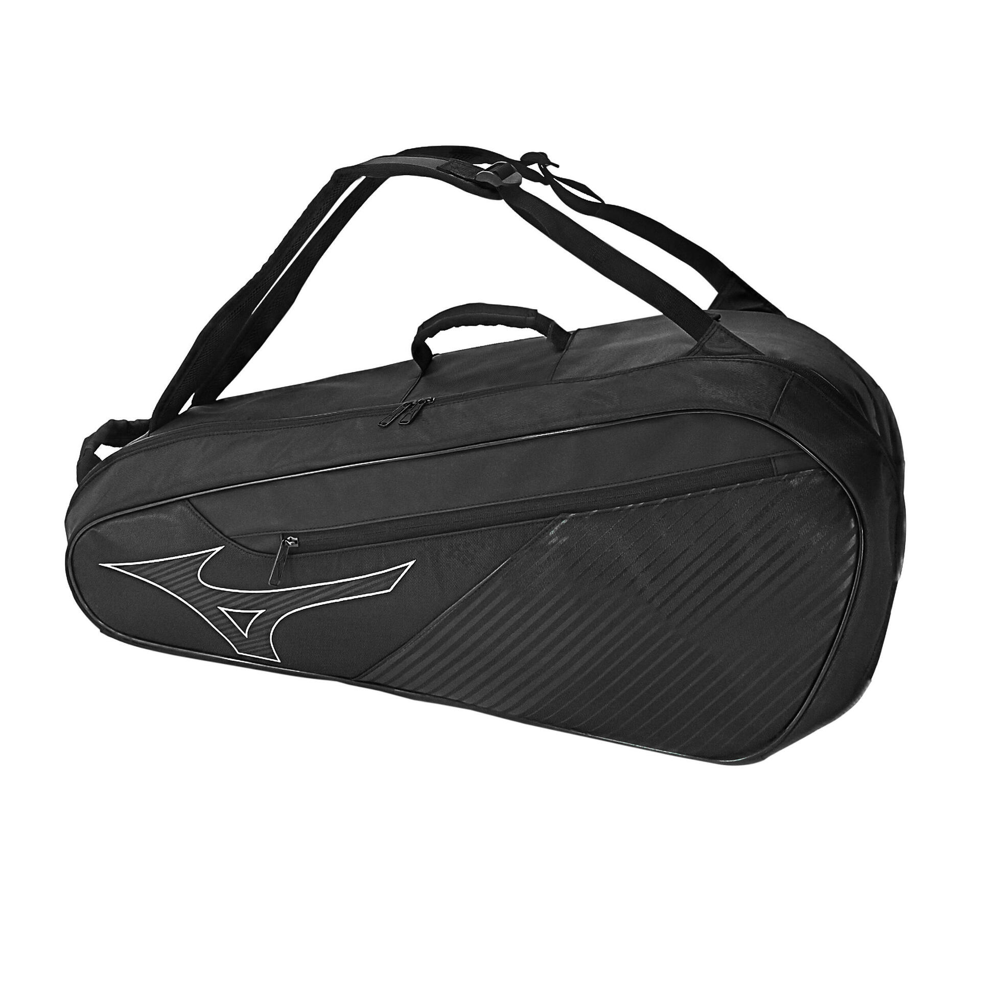 Tennis Bag Mizuno Badminton Kit Bag Badminton Racket Bag Black Series ...