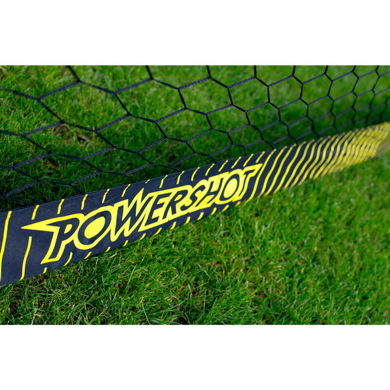 Baliza de futebol em aço preto - 4 x 2m POWER SHOT - Decathlon