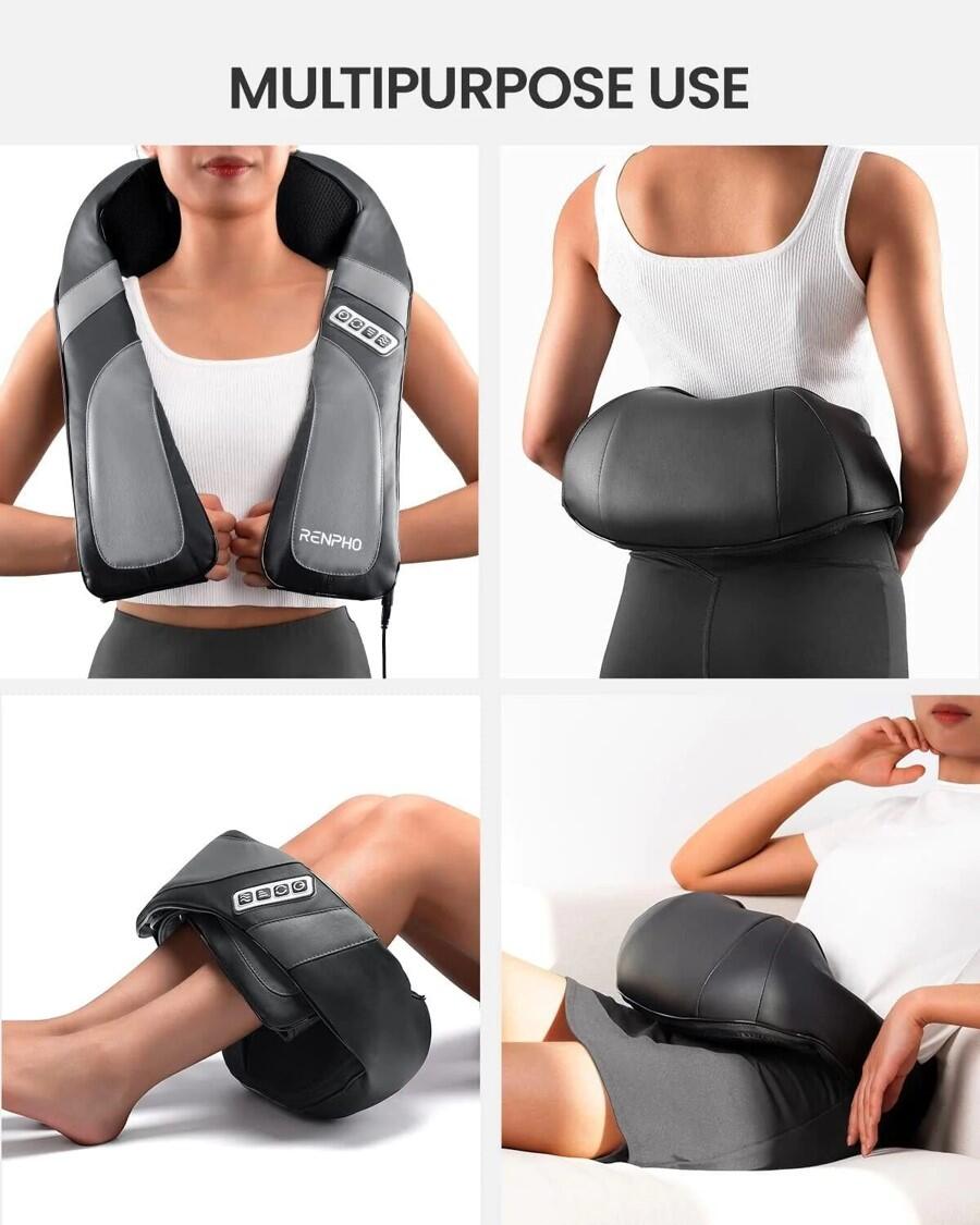 Renpho Shiatsu Neck & Shoulder Massager | Decathlon