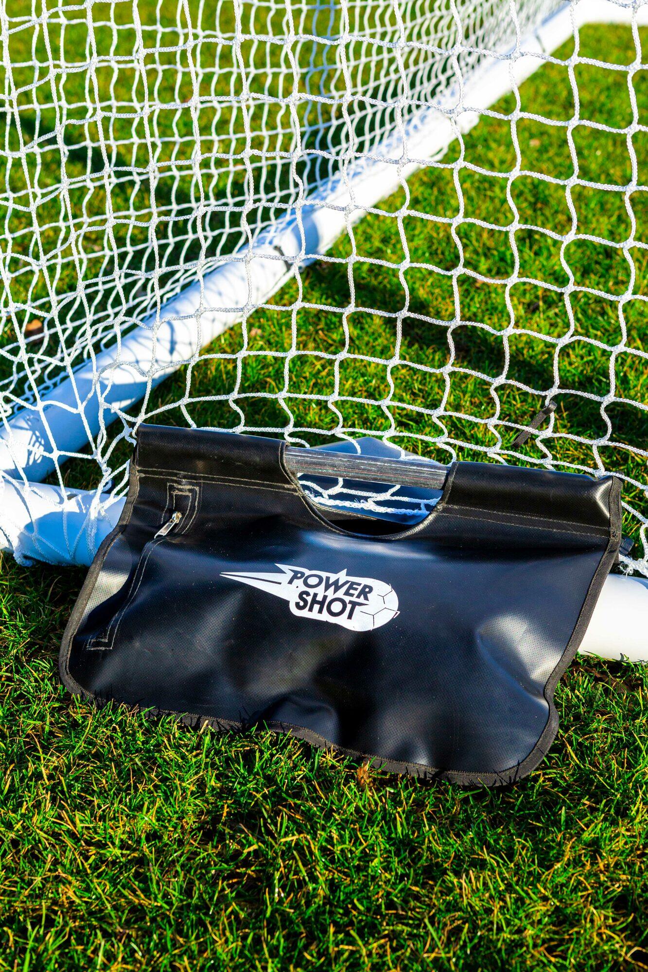 Powershot Sand Bag for Portable Football Goals Black 20 kg 43x33x36 cm ...