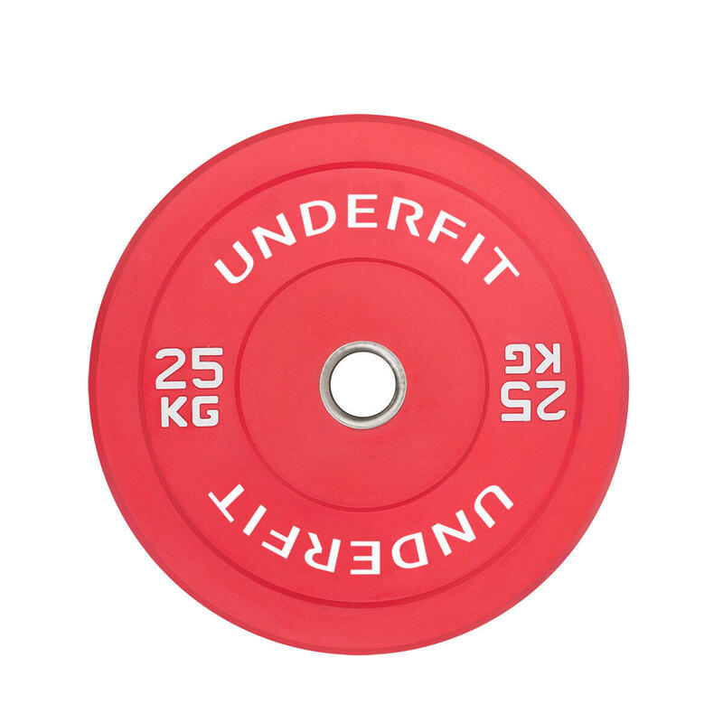 Obciążenie olimpijskie bumper Color UNDERFIT UNDERFIT | Decathlon