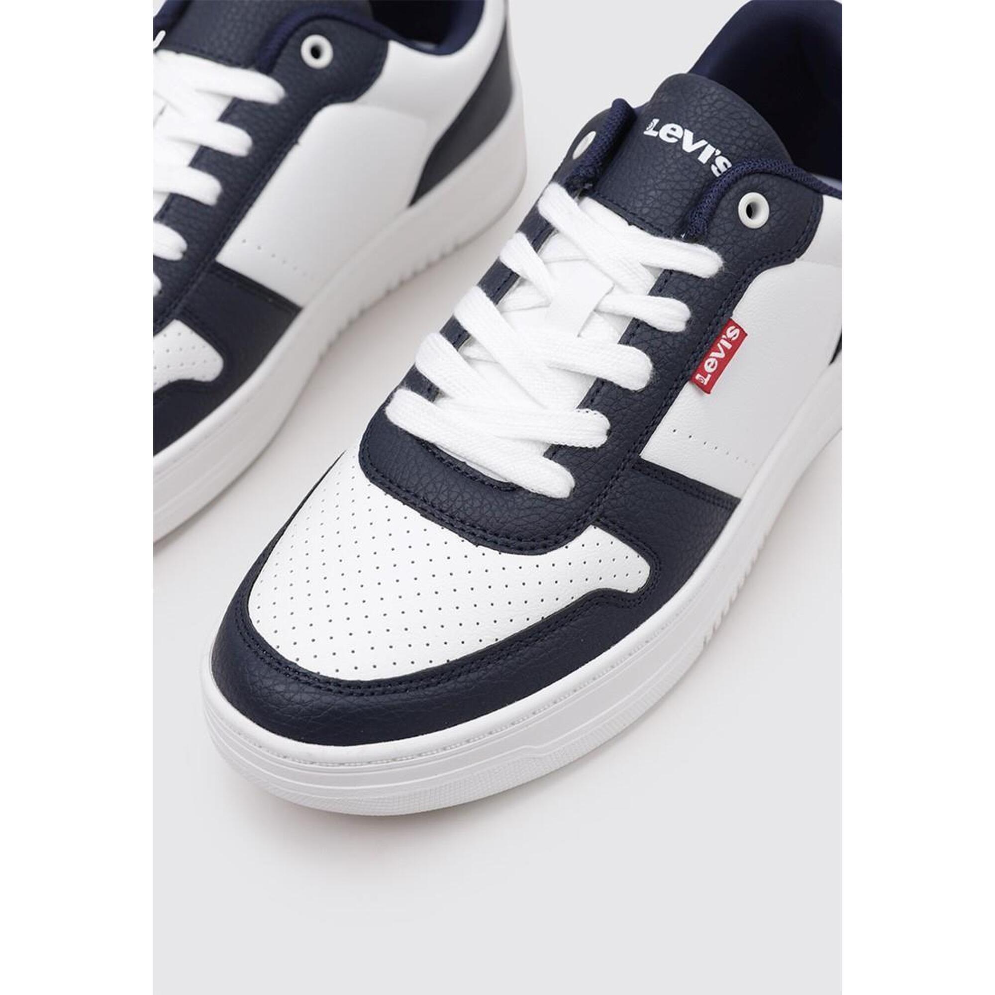 Chaussures Deportivas Hombre Levis DRIVE - NAVY BLUE Blanc LEVI'S ...