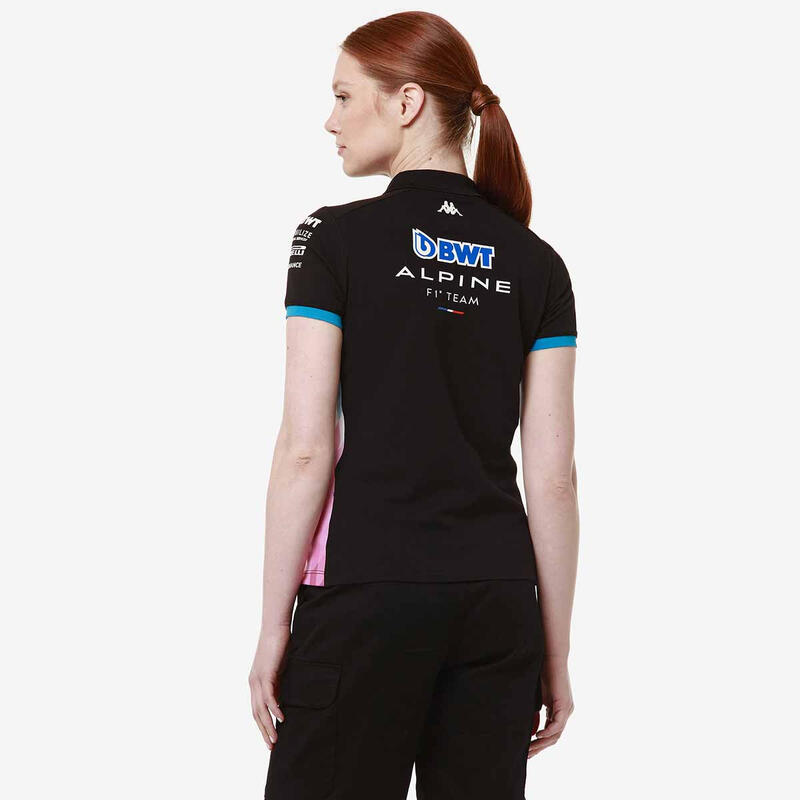 Polo Adrew femme Alpine F1 2024 KAPPA | Decathlon