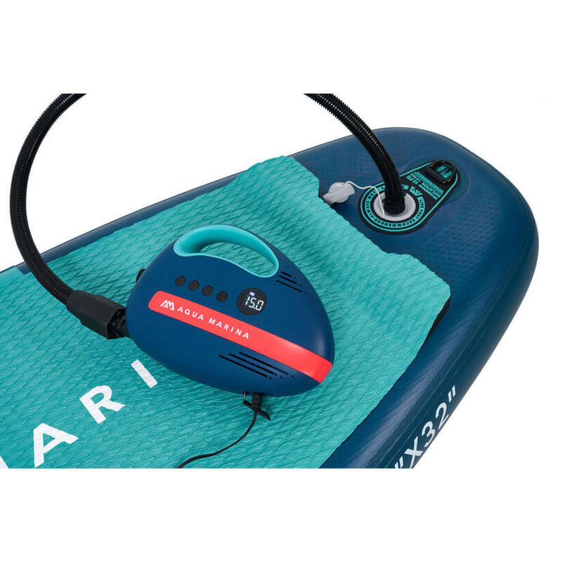 GONFLEUR DÉGONFLEUR ELECTRIQUE AQUA MARINA EP-T20 12V 20 PSI AQUA ...