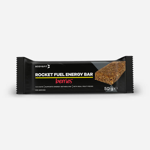 Rocket Fuel Energy Bar - Fruits rouges - 600 grammes (12 barres) BODY ...