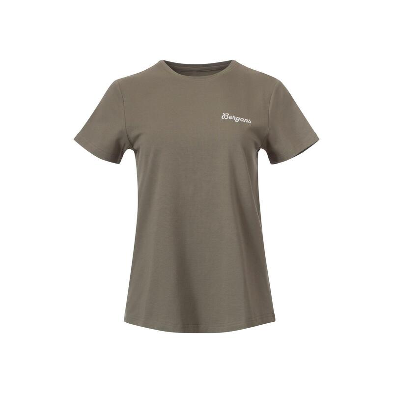 Bergans of Norway Nordmarka Organic Cotton Print Tee - Women - Green ...