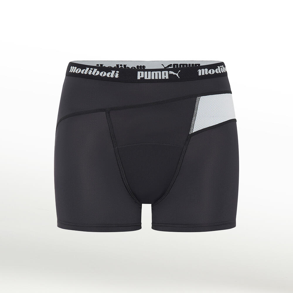 Modibodi Period Pants Puma X Modibodi Active Long Boyshort Moderate ...