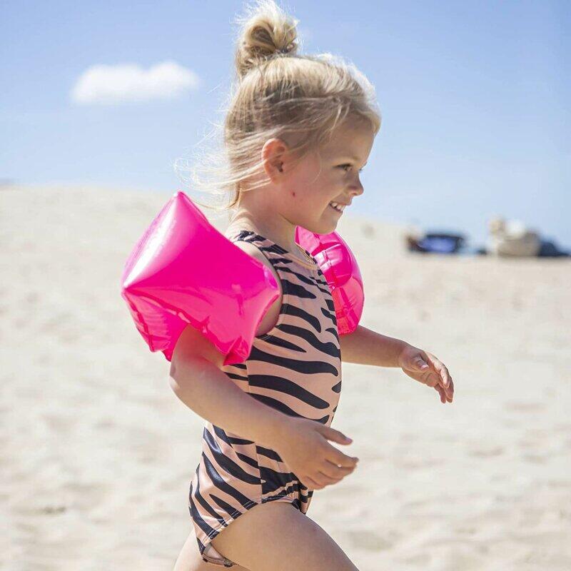 Swim Essentials Arm Bands - Pink - Neon - 0/2 Years | Decathlon