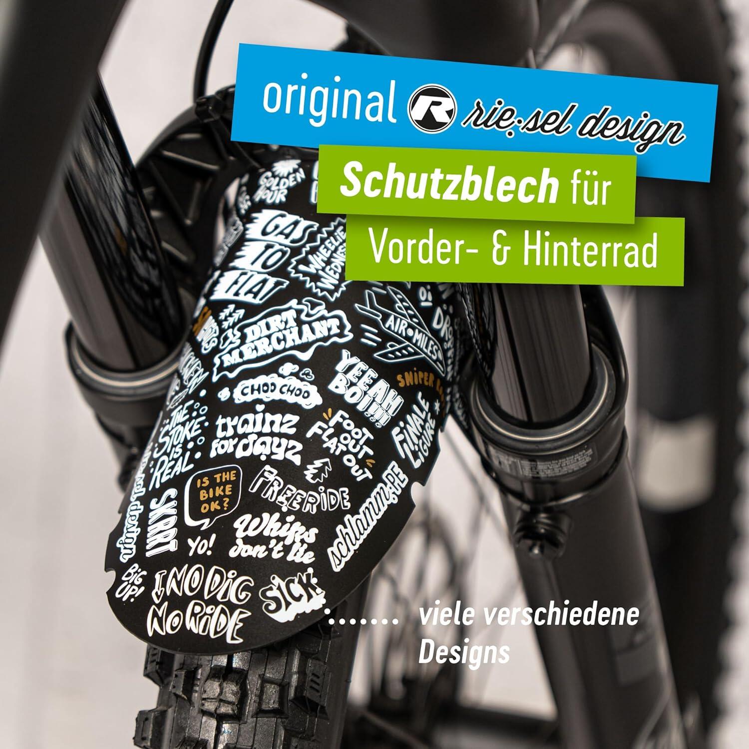 Riesel Design® Mudguard - schlamm:PE - MTB Schutzblech inkl ...
