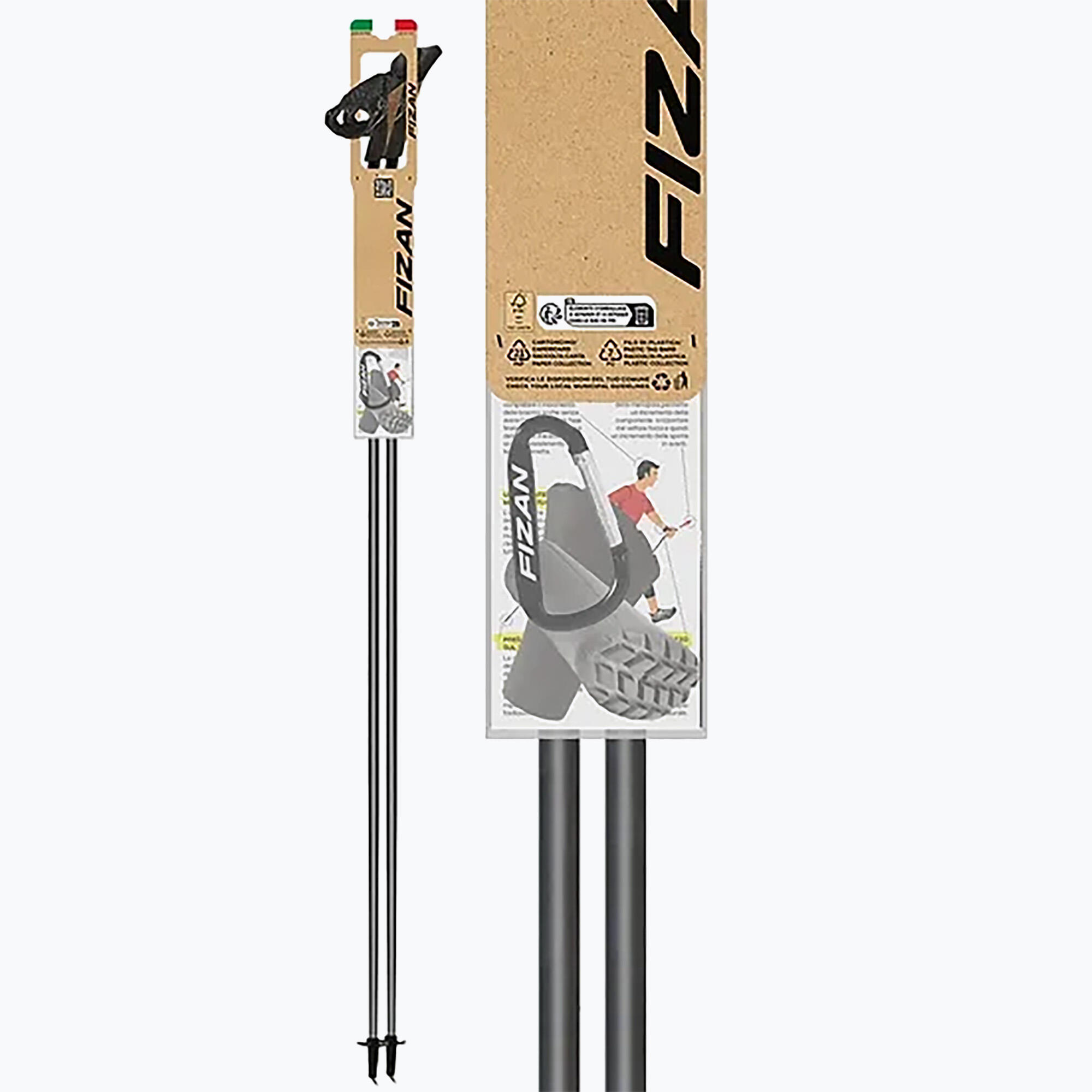 Bâtons de marche nordique Fizan Carbon 3K Impulse | Decathlon
