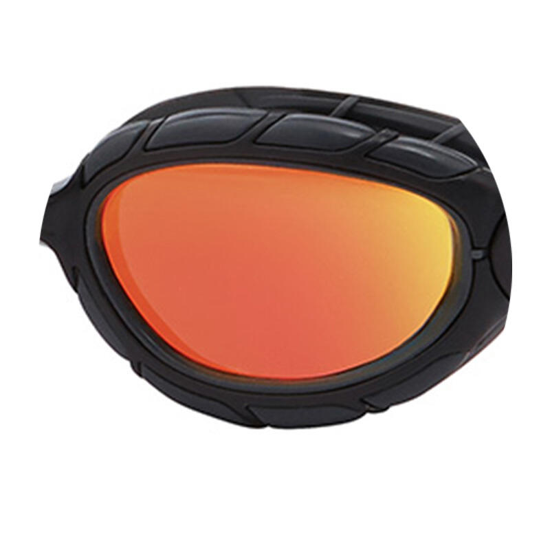 Zoggs Predator Flex Titanium Mirrored Goggles - Grey / Black / Orange ...