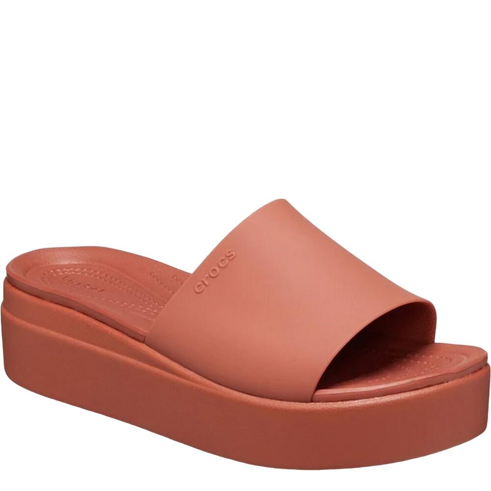 Womens/Ladies Brooklyn Sliders (Spice) CROCS | Decathlon