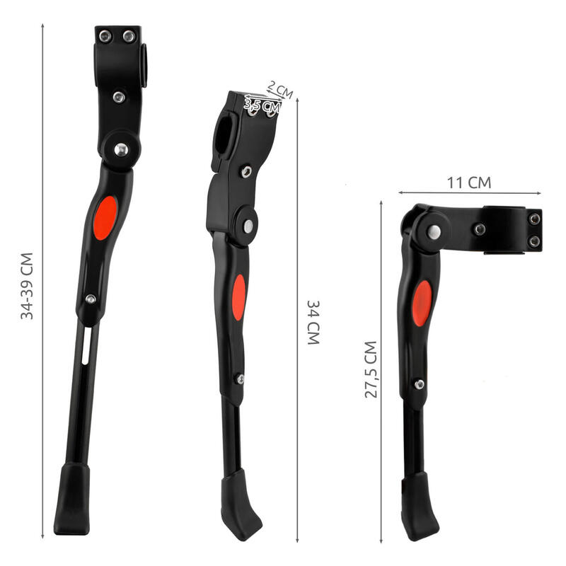 Stopka Podpórka Regulowana Nóżka na Rower Rowerowa Boczna do Roweru ...