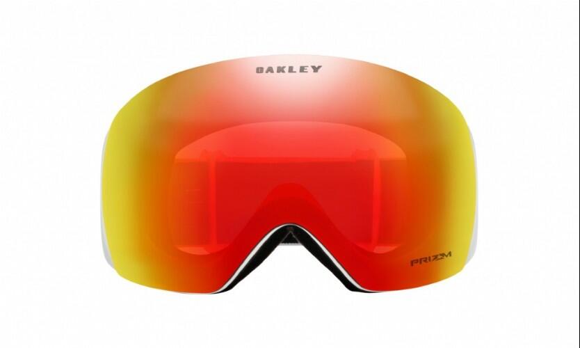 Oakley Flight Deck L Skibril Mat Wit/ Prizm Snow Torch Iridium | Decathlon
