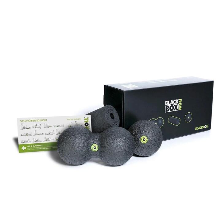 BLACKROLL BLACKBOX SET- SMR FASCIA SZETT BLACKROLL - Decathlon