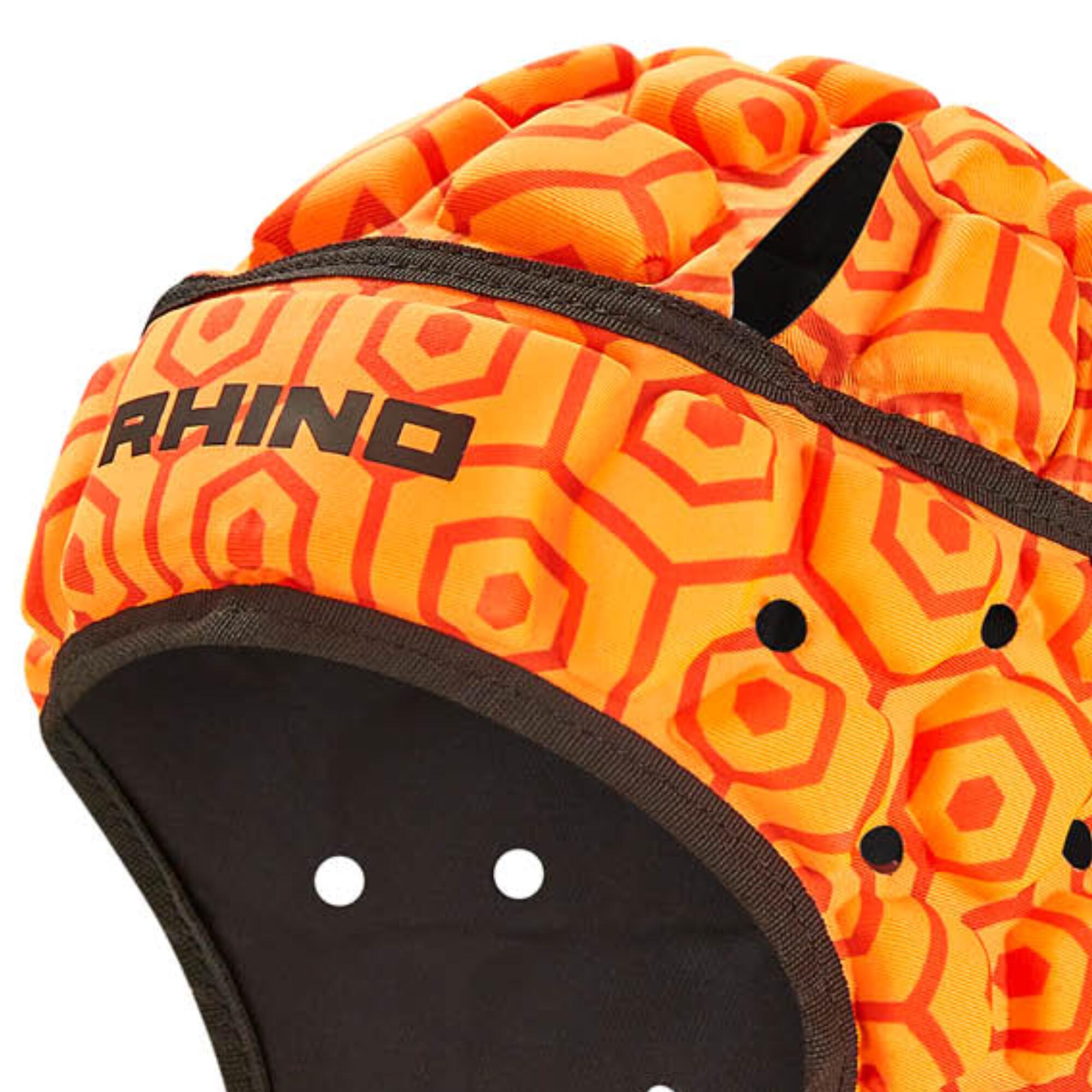 Rhino Pro Headguard Fire Orange MY RHINO | Decathlon