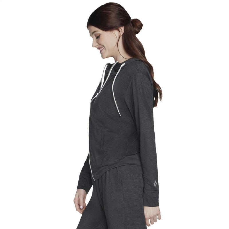 Agasalho para Mulheres Skechers Godri Swift Full Zip Hoodie SKECHERS ...