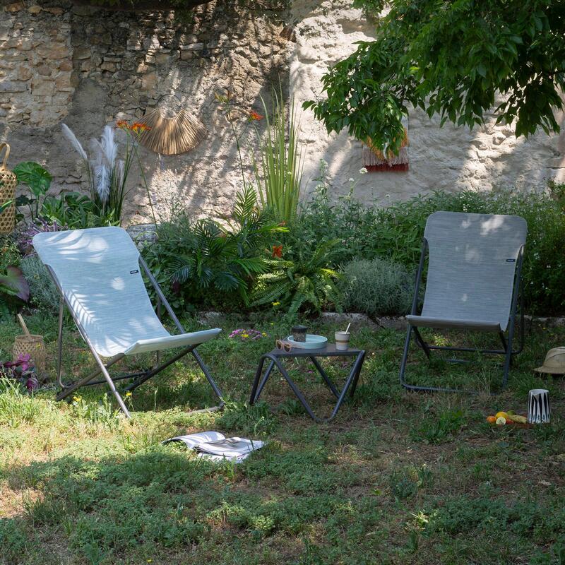Transat pliant multi-positions - MAXI TRANSAT - Beige - Lafuma Mobilier ...
